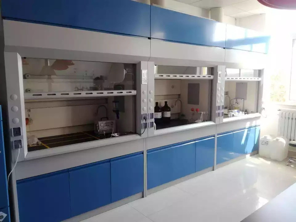 Table Top Laboratory Fume Hood Bench Top Fume Hood Cabinet For Lab 1200mm