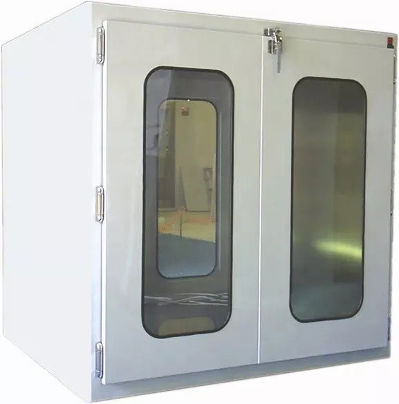 Dynamic Laboratory Pass Box Air Shower Pass Box For Cleanroom Pass ...