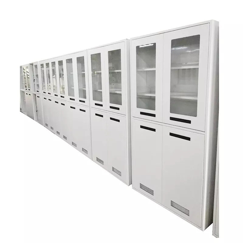 Temper Glass Laboratory Glassware Cabinet Utensil Lab Storage Cabinet ...