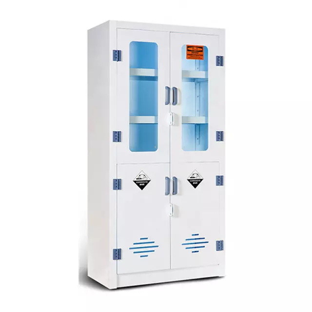 Steel School Laboratory Furniture Medicine Reagent Storage Cabinet For ...